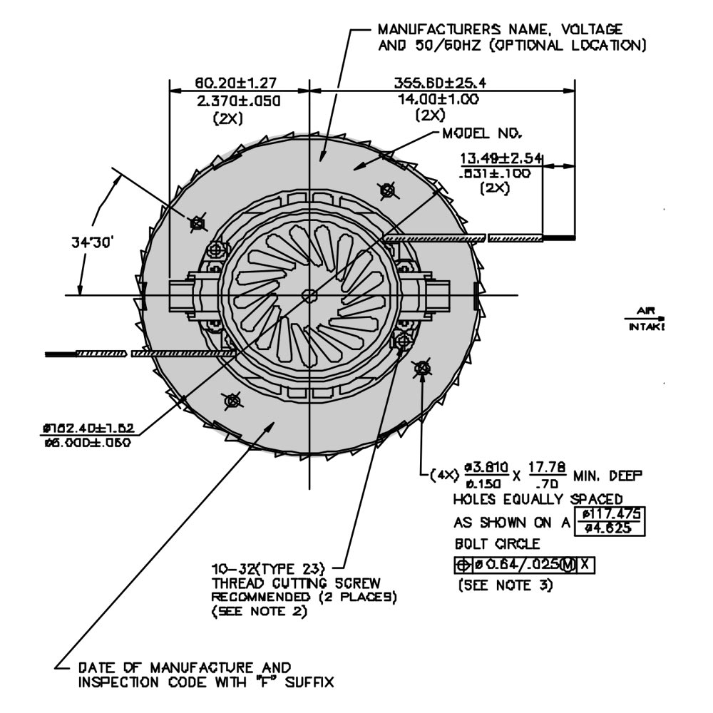 Imperium CV8000 Central Vacuum Motor (w/Free Ship) 800-322-2984