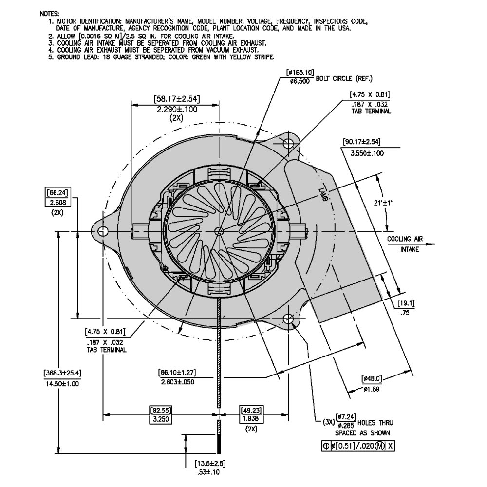 Beam 167 Central Vacuum Motor | ThinkVacuums