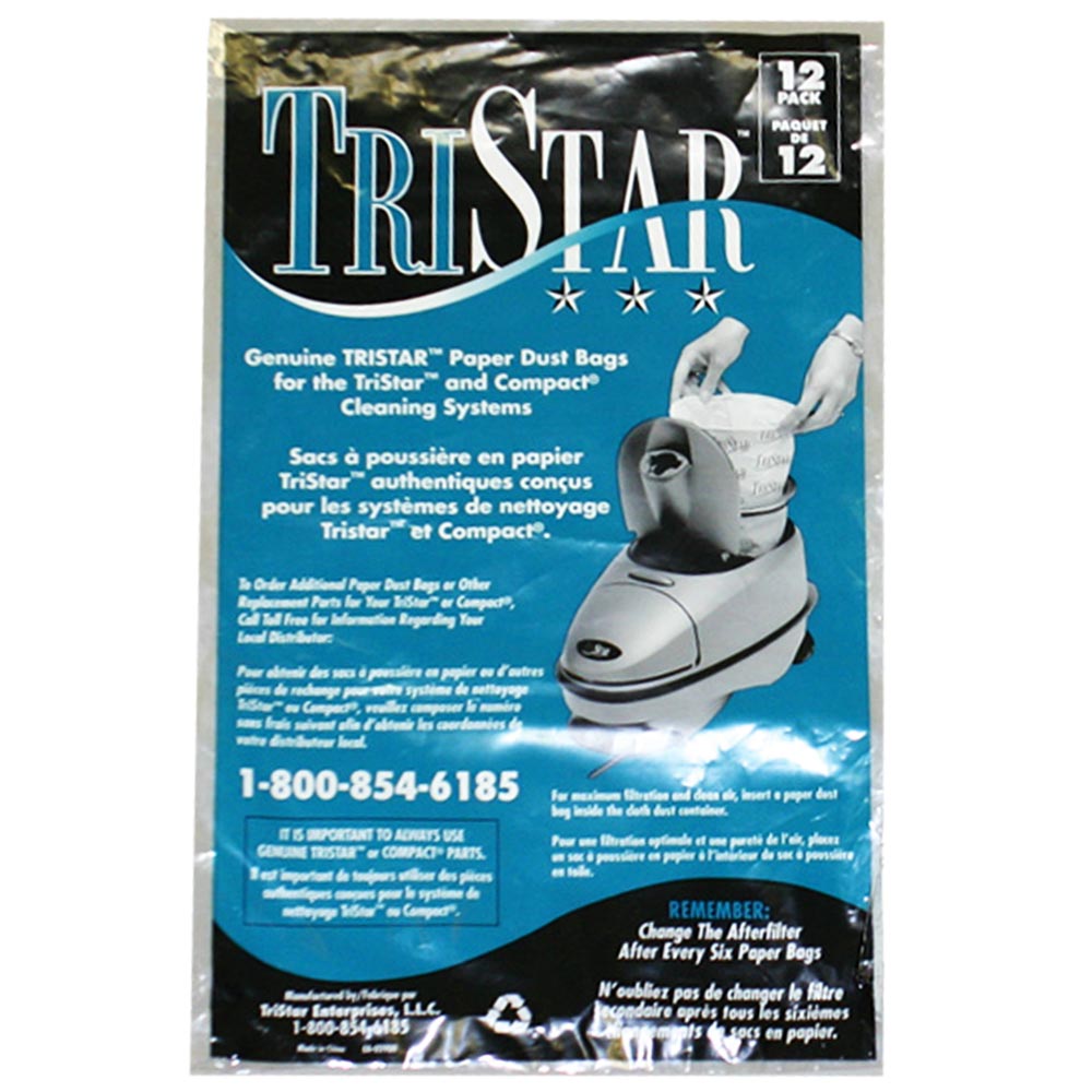 TriStar Compact Vacuum Cleaner Dust Paper Bags 70305