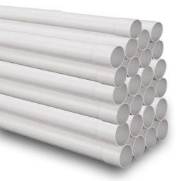 Schedule 20 Central Vacuum PVC Pipe (125 feet) | Flomax Gold
