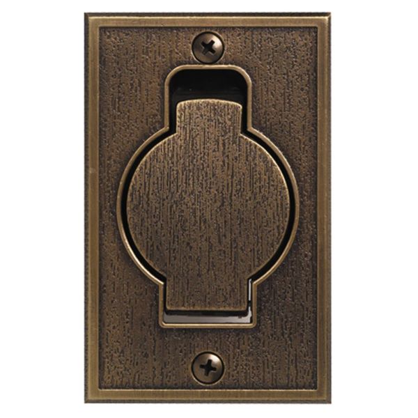 Universal Metal Wall Inlet Valve (Stainless Steel) - 1.5" Diameter