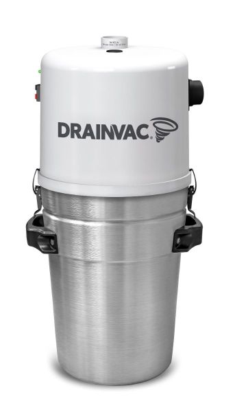 Drainvac Python Central Vacuum | Powerful & Quiet Cleaning System
