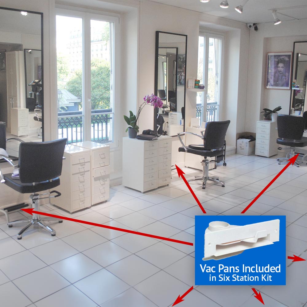The Ultimate Hair Salon Vacuum by DrainVac - Salon Vac - Hair Salon ...
