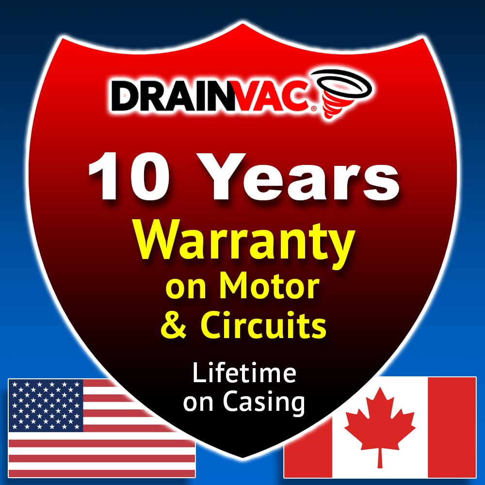 Drainvac DV2A310-CB Wet/Dry Central Vacuum System With Decanter