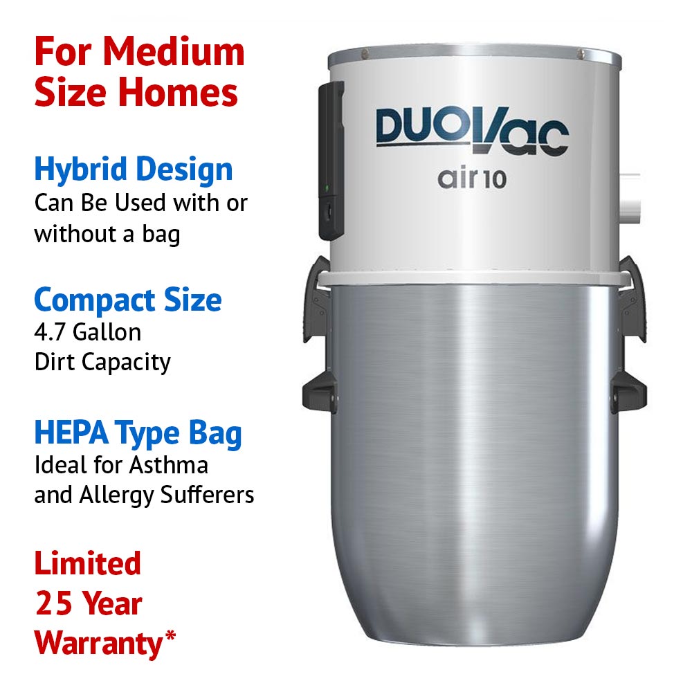 Duovac Air 10 Central Vacuum System