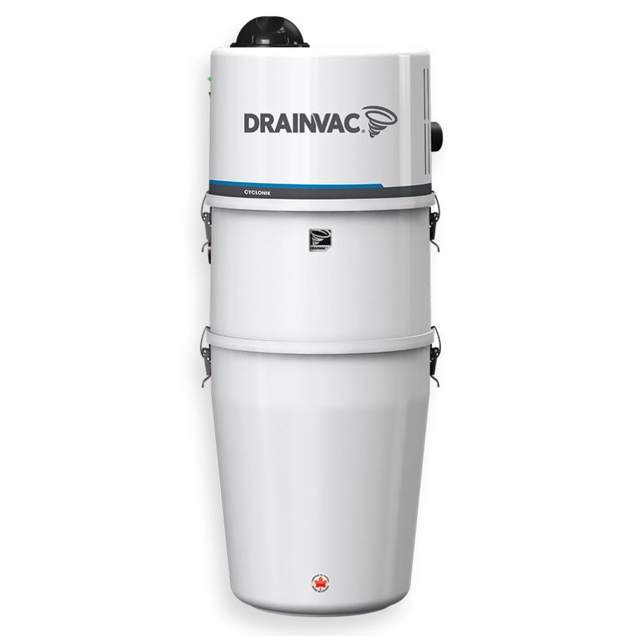 Drainvac (DV1R700) 10 Gallon Central Vacuum System - 700+ Air Watts