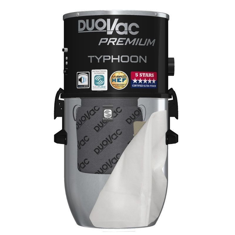 DuoVac Premium Typhoon Central Vacuum System