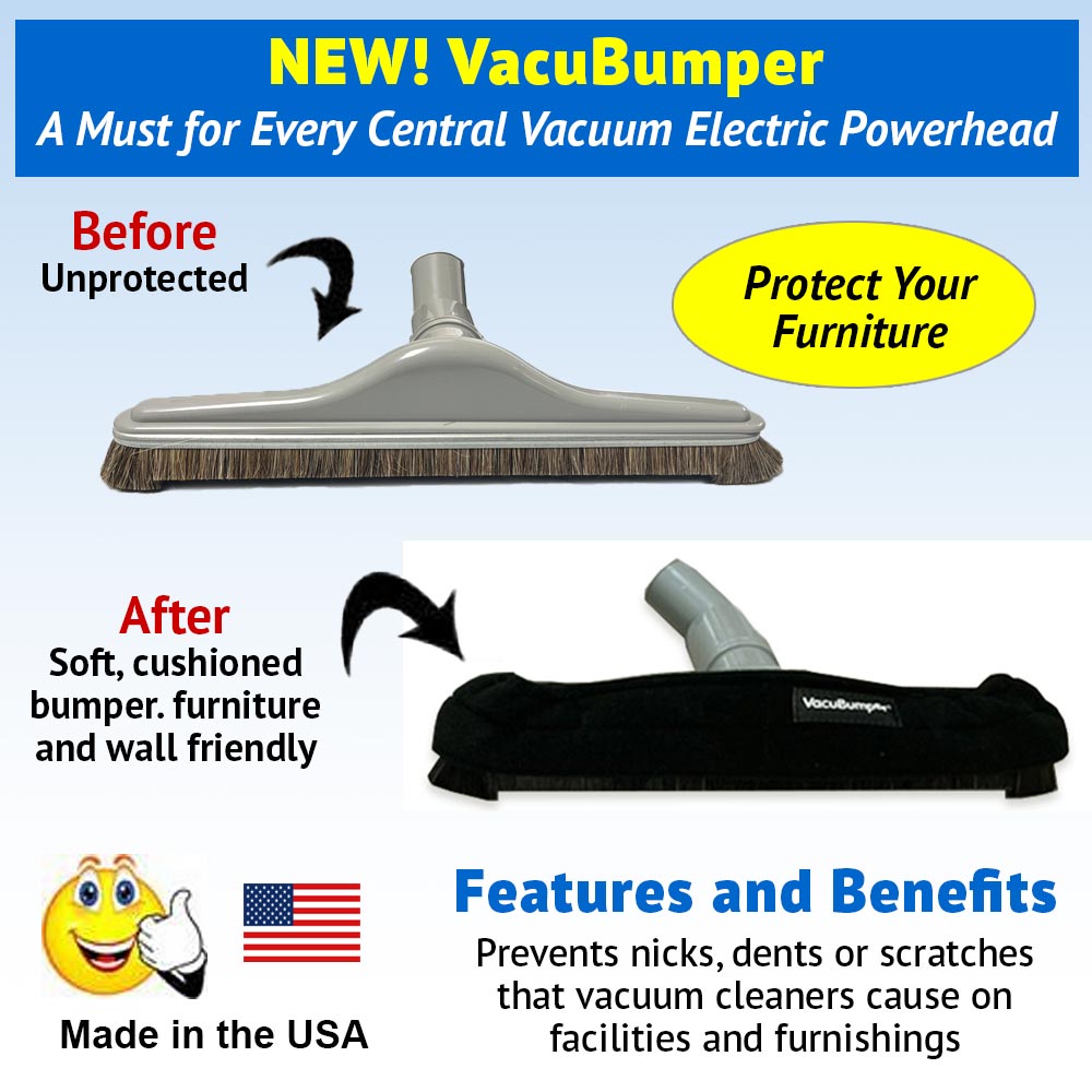 Central Vacuum Ultimate Smooth Bare Floor Brush New