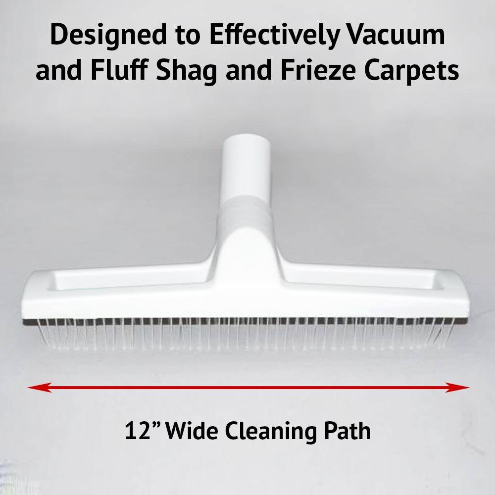 Central Vacuum Tool - Shag Carpet Rake Attachment