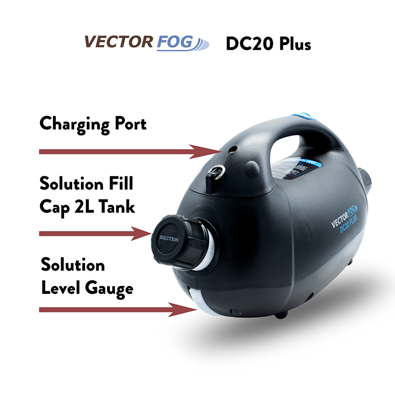 Vectorfog DC20 Plus Cordless ULV Cold Fogger
