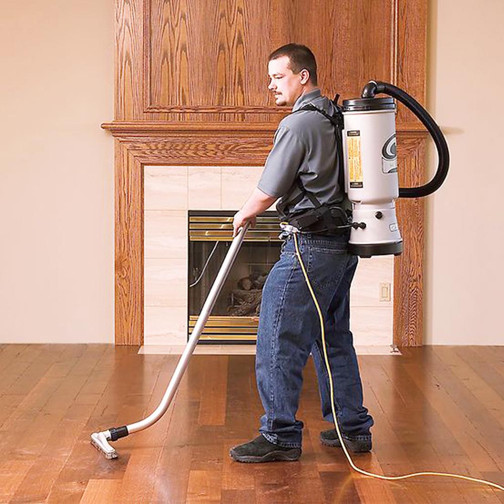 ProTeam MegaVac Backpack Vacuum With Blower/Hard Surface Kit 105896