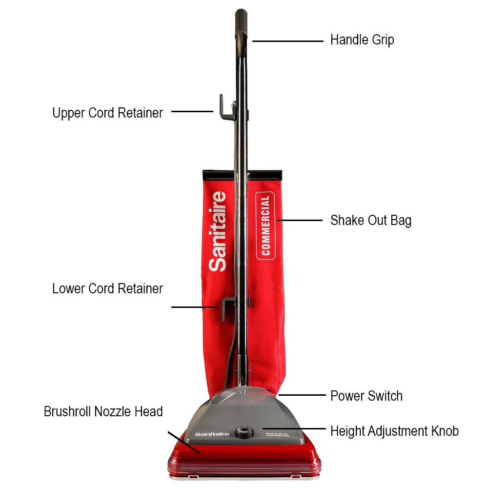 Sanitaire SC684F Commercial Upright Vacuum | Free Shipping