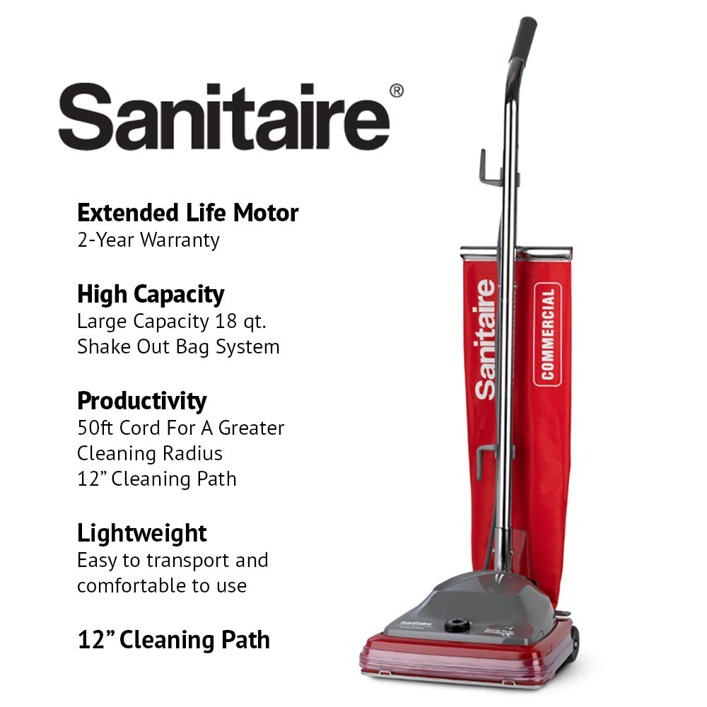 Sanitaire SC684F Commercial Upright Vacuum | Free Shipping