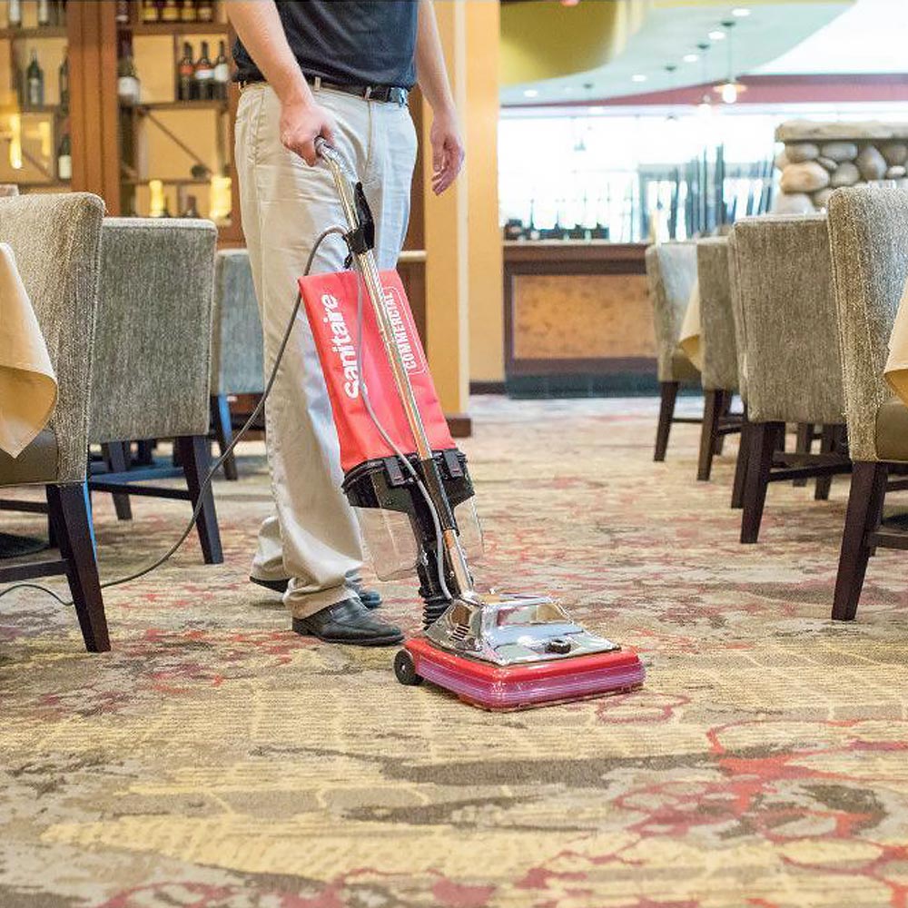 Sanitaire SC887 Commercial Upright Vacuum (w/ Parts List)