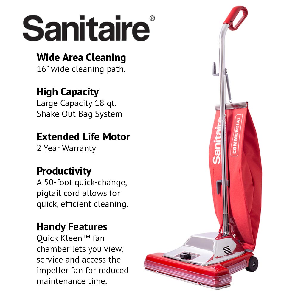 Sanitaire Tradition SC899 (Commercial Grade) Upright Vacuum