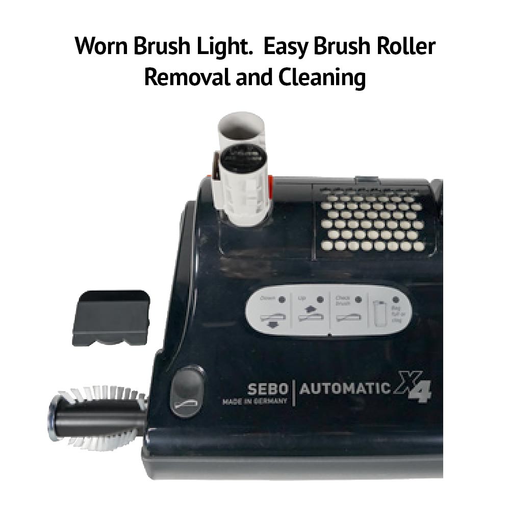 SEBO Automatic X4 (9570AM) White Upright Vacuum | Free Shipping