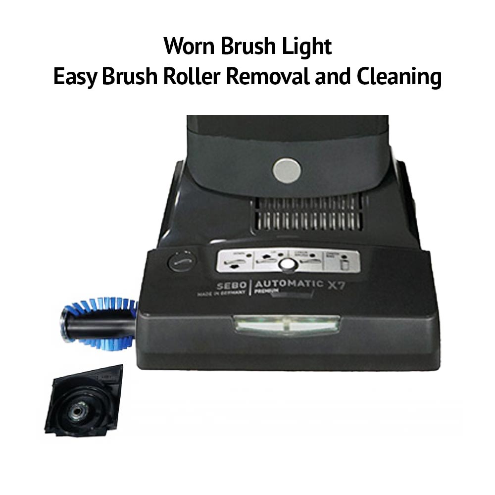 SEBO Automatic X7 Premium Upright Vacuum Graphite Black (91543AM )