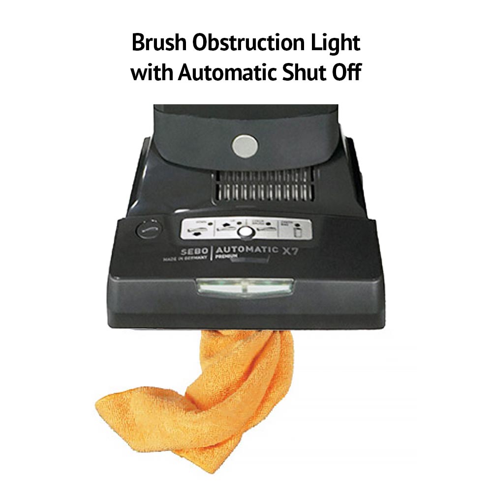 SEBO Automatic X7 Premium Upright Vacuum Graphite Black (91543AM )