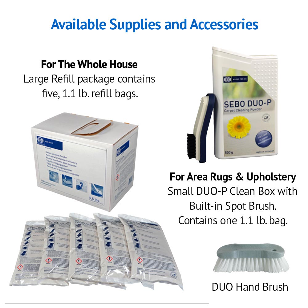 SEBO DUO P 9401AM Carpet Cleaner - Sebo Carpet Cleaner Available Here