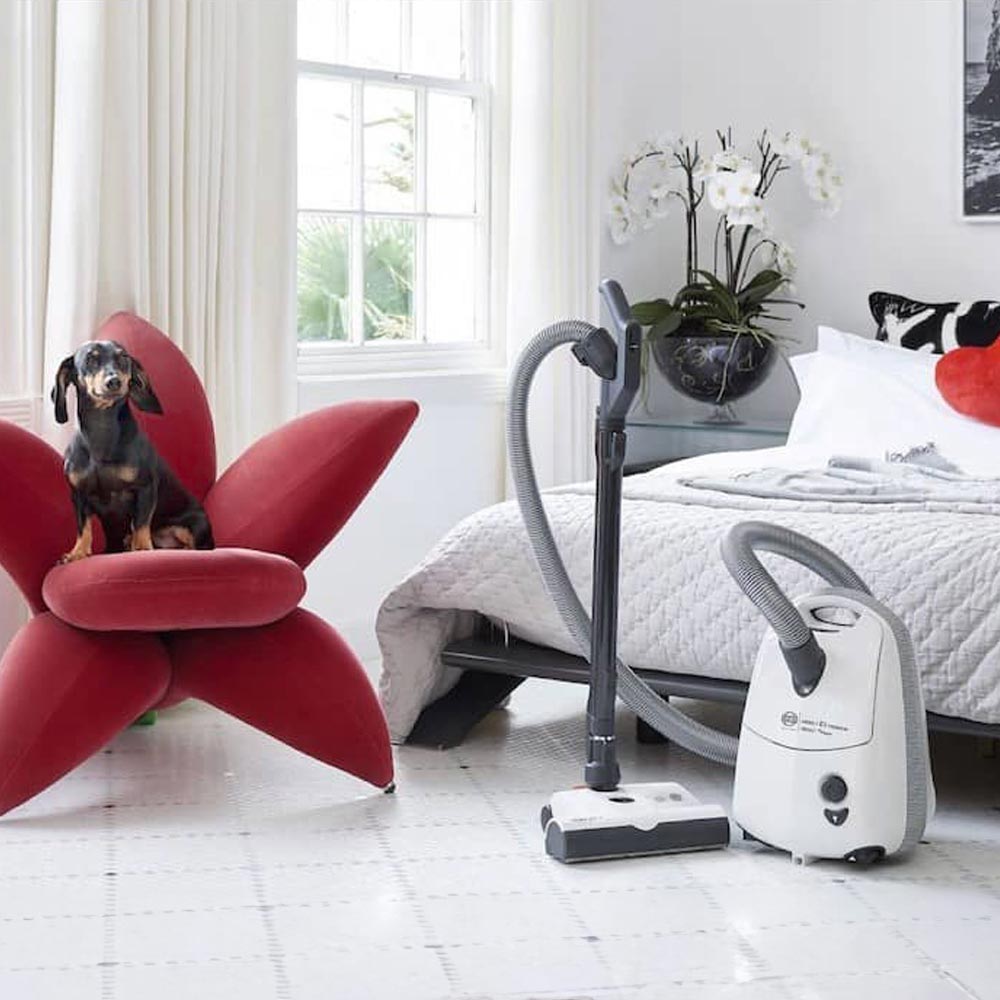 SEBO Airbelt E3 | White SEBO Premium Canister Vacuum