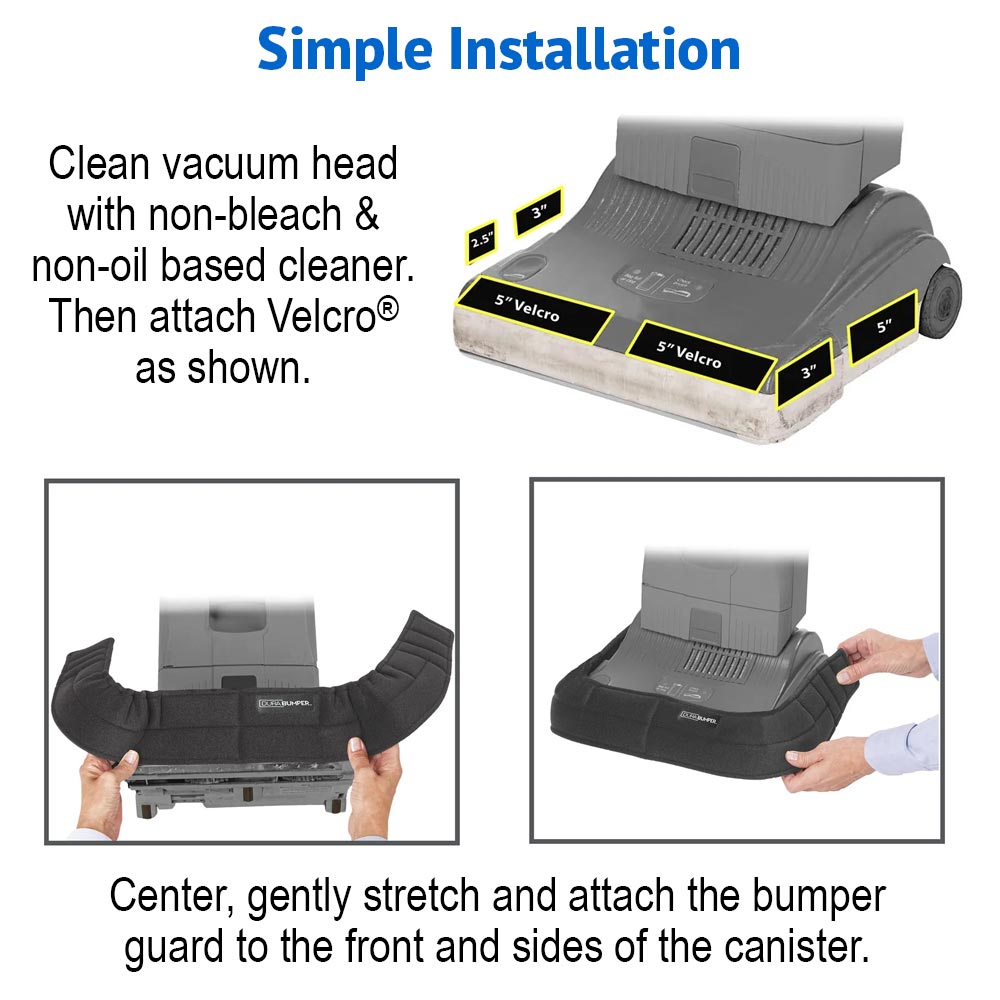 VacuBumper Small Upright Vacuum Bumper