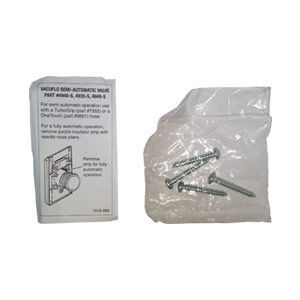 Vacuflo 4935 - Low Voltage Wall Inlet (White)