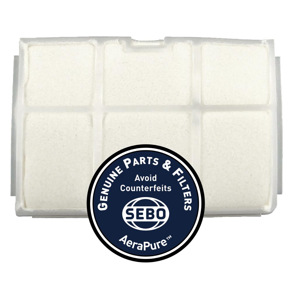 SEBO Automatic X Exhaust Filter #5143 | Fits: X1, X4, X5 Models