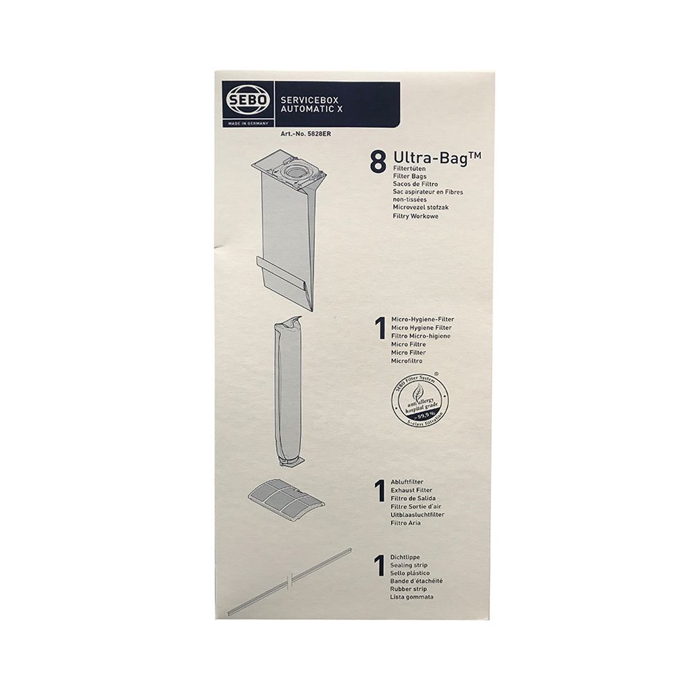 SEBO Automatic X Service Box (5828ER) | X1, X4, & X5 Series