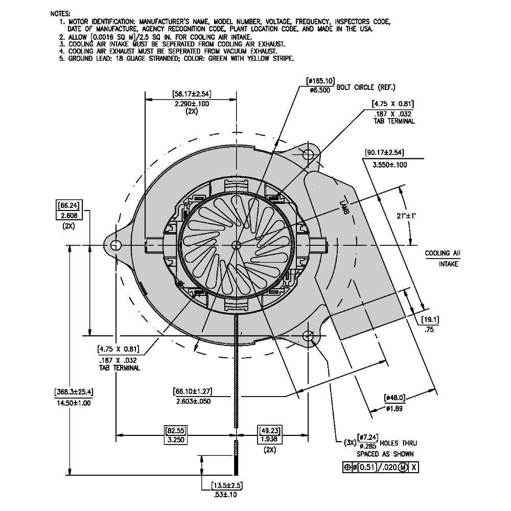Eureka CV700 Central Vacuum Motor | ThinkVacuums