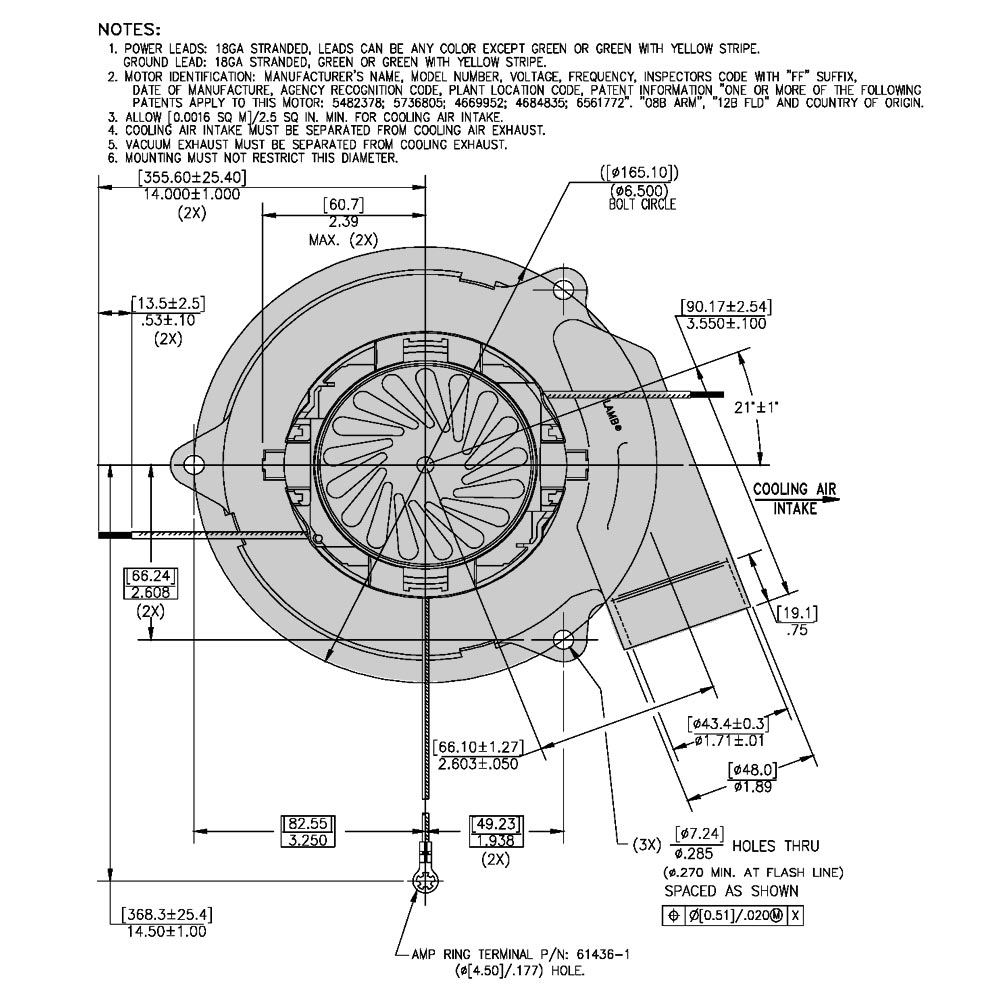 Beam SC375C Central Vacuum Motor (w/Free Ship) 800-322-2965