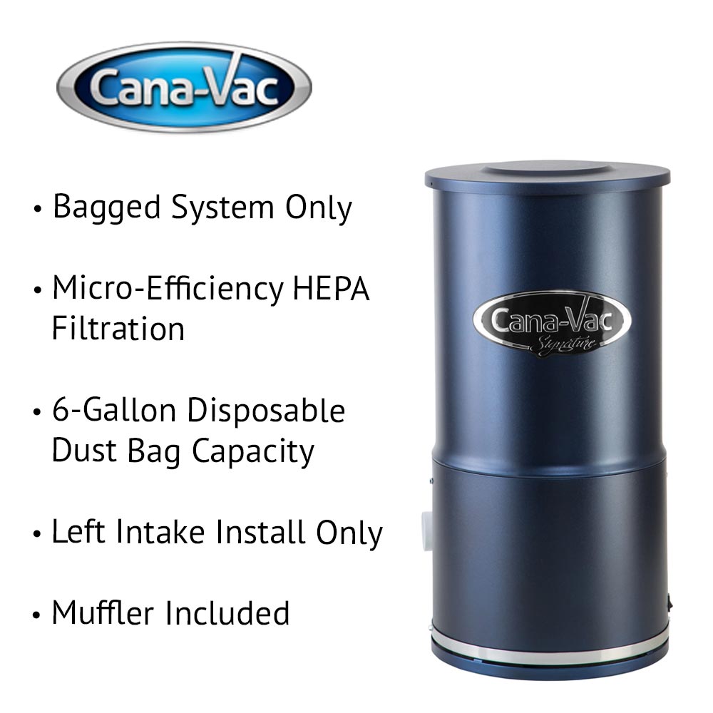 Cana-Vac LS-490 / 490-LS Central Vacuum System