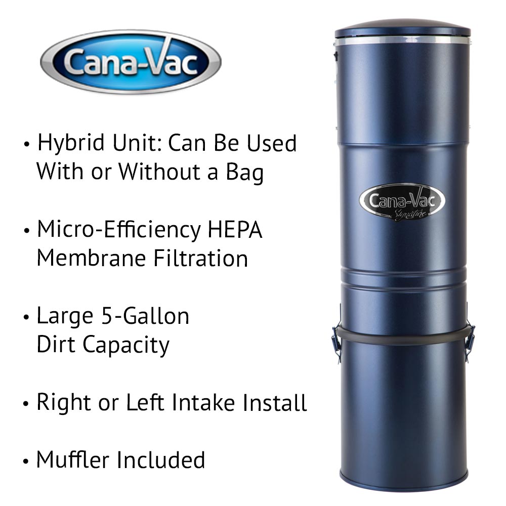 Cana-Vac LS-690 / 690-LS Central Vacuum System