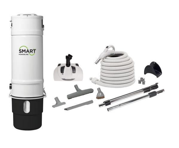 Smart SMP500 Central Vacuum & SMKIT4 Premium Combo Kit