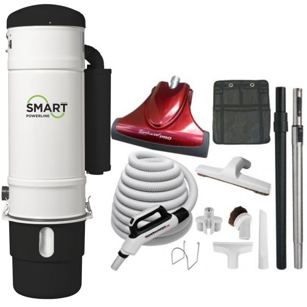 Smart SMP700 Central Vacuum & TurboCat Pro Combo Kit