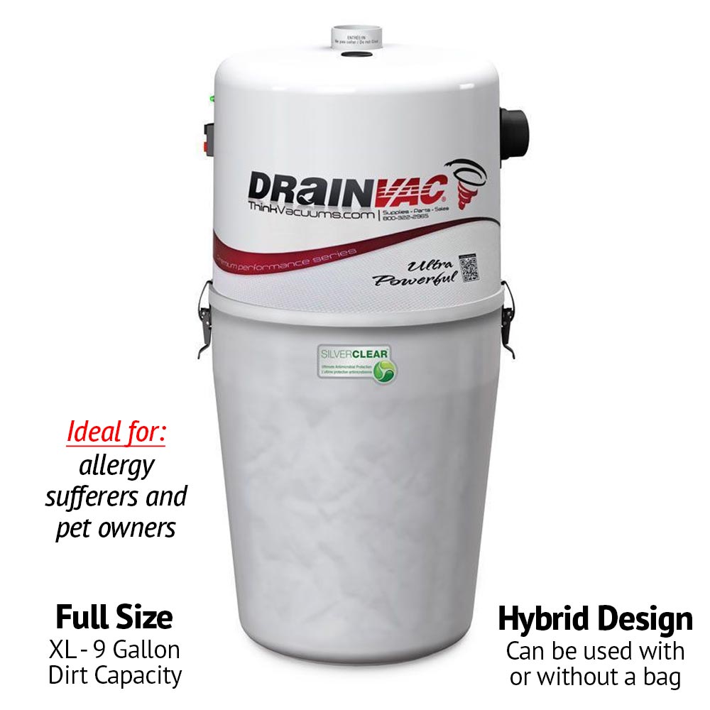 Drainvac Little Giant Central Vacuum System