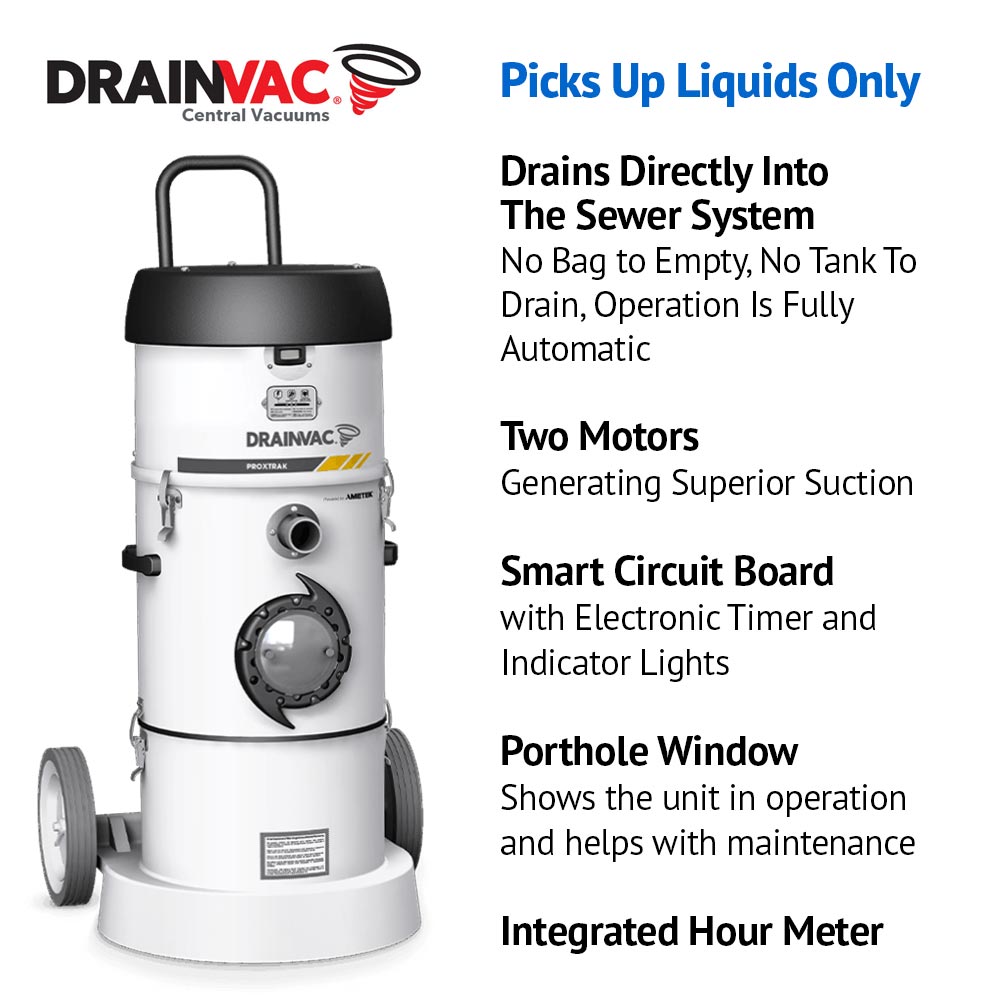 Drainvac ProXtrax DV2P56 Professional Extractor