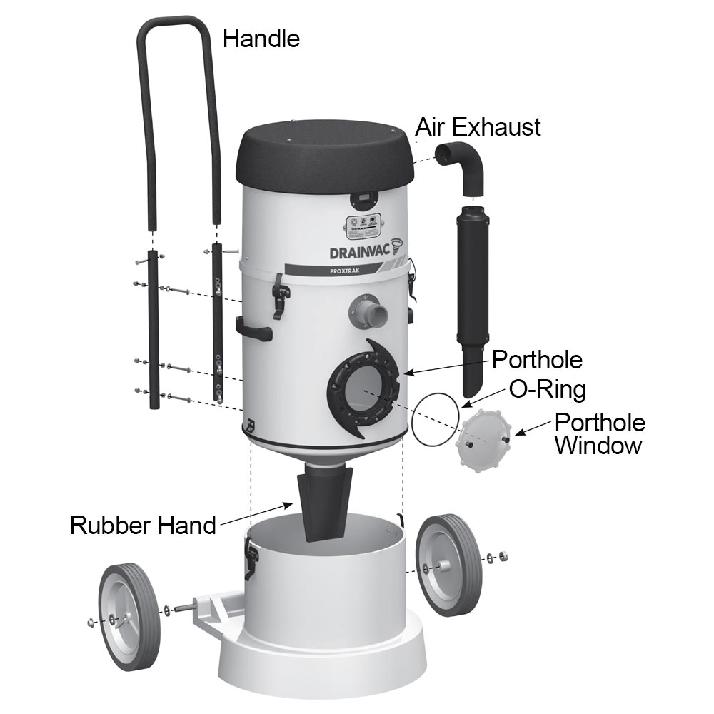Drainvac ProXtrax DV2P56 Professional Extractor