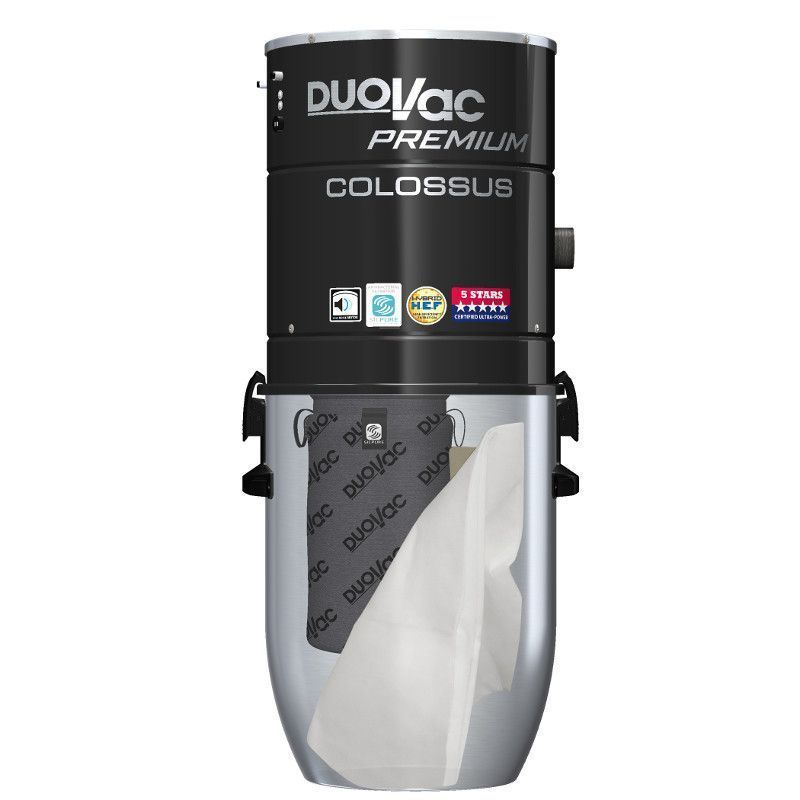 DuoVac Premium Colossus Central Vacuum System - 220/240 Volts