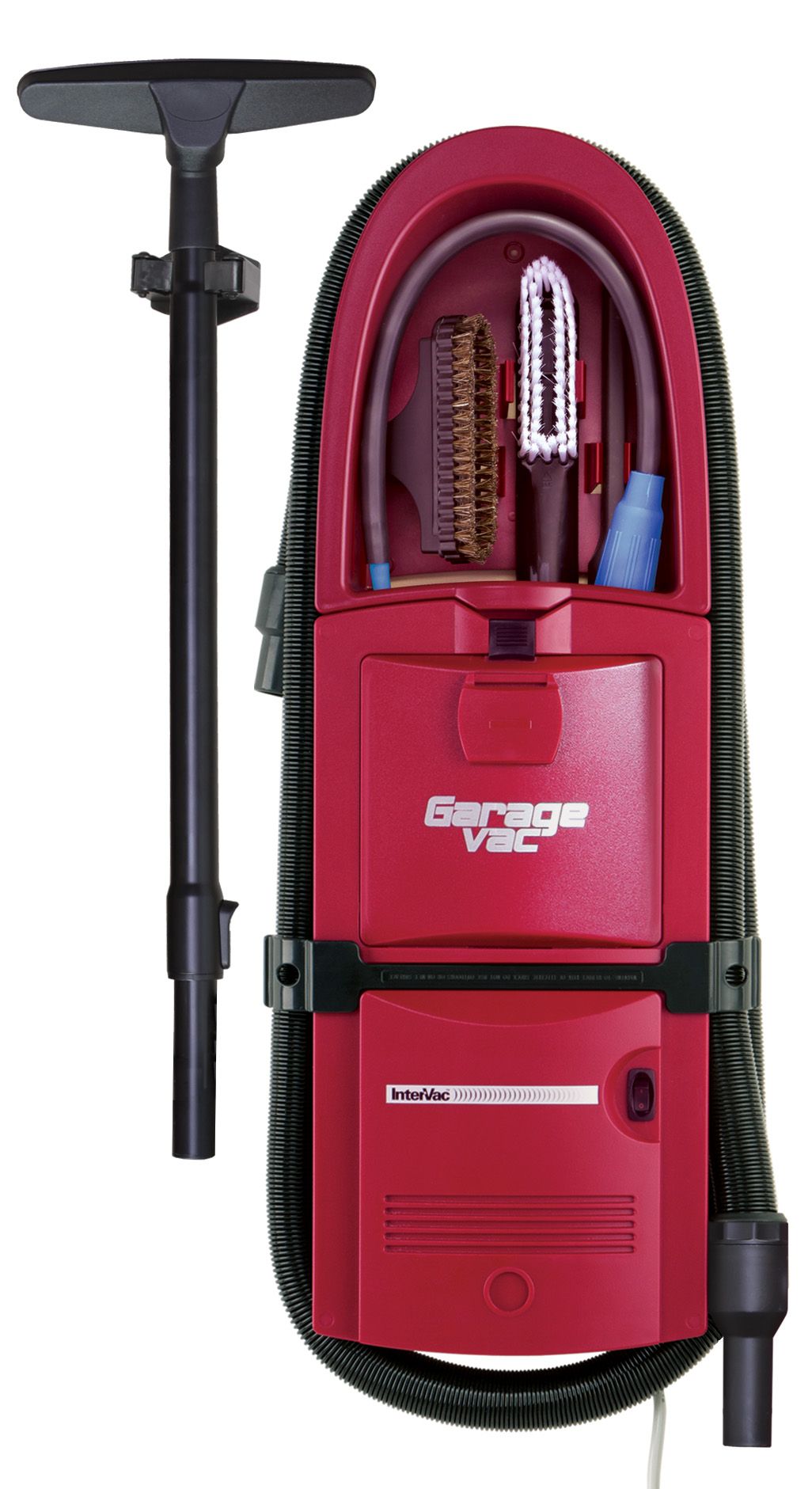 Vroom GF-120-M Garage Vac Flush Mount System (Maroon)