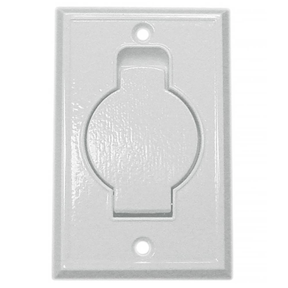 Universal Metal Wall Inlet Valve (Stainless Steel) - 1.5" Diameter