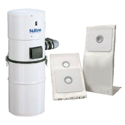 NuTone 391 HEPA Type Central Vacuum Cloth Bags For CV352, CV350, CV353 ...