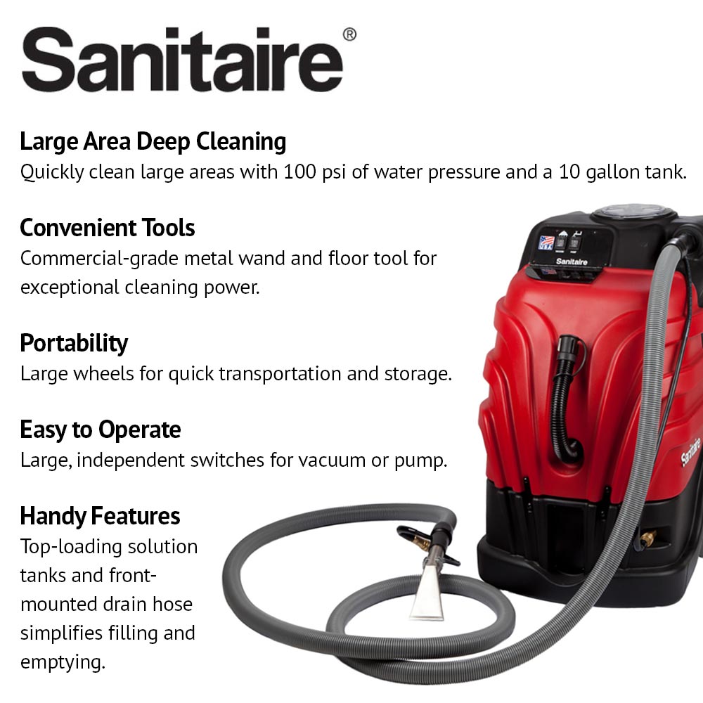 Sanitaire RESTORE SC6085 - 10 Gal Carpet Extractor (Big Wheel)