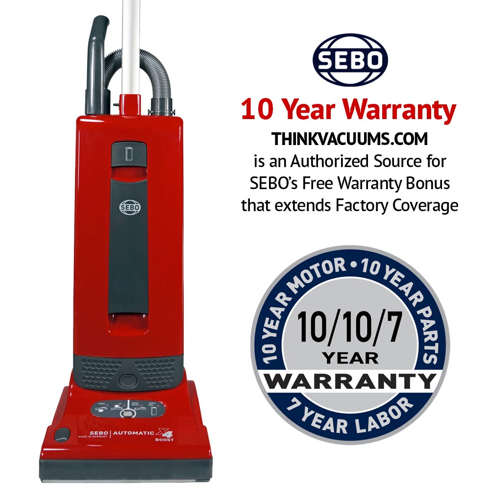 SEBO Automatic X4 Boost in Red ($949 w/ Free Shipping)