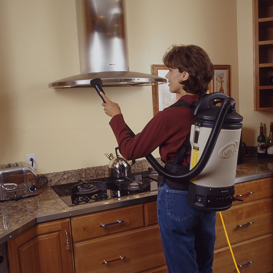 ProTeam Sierra Backpack Vacuum w/ Commercial Power Nozzle 103242 ...