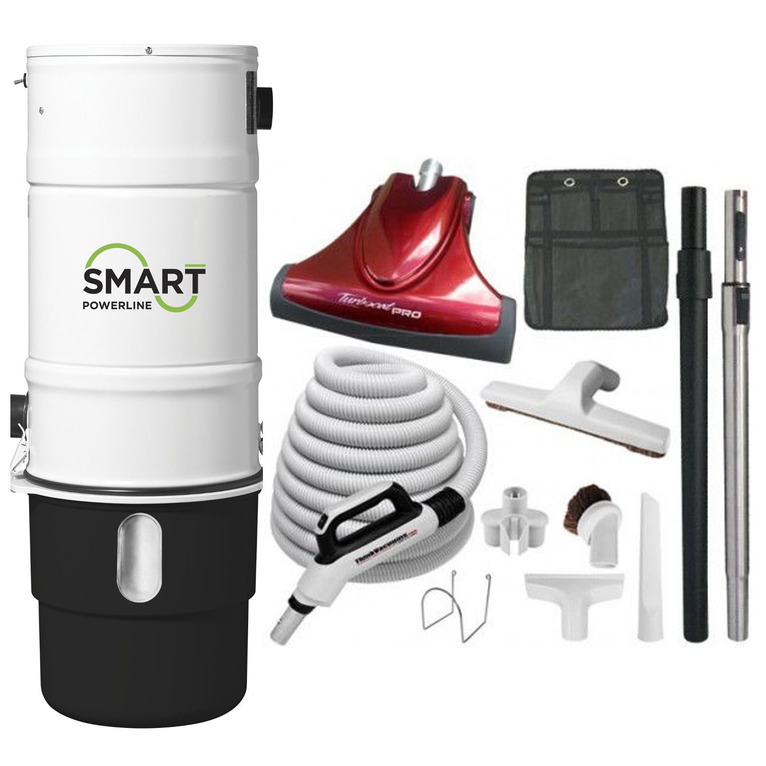 Smart SMP400 Central Vacuum & TurboCat Pro Combo Kit