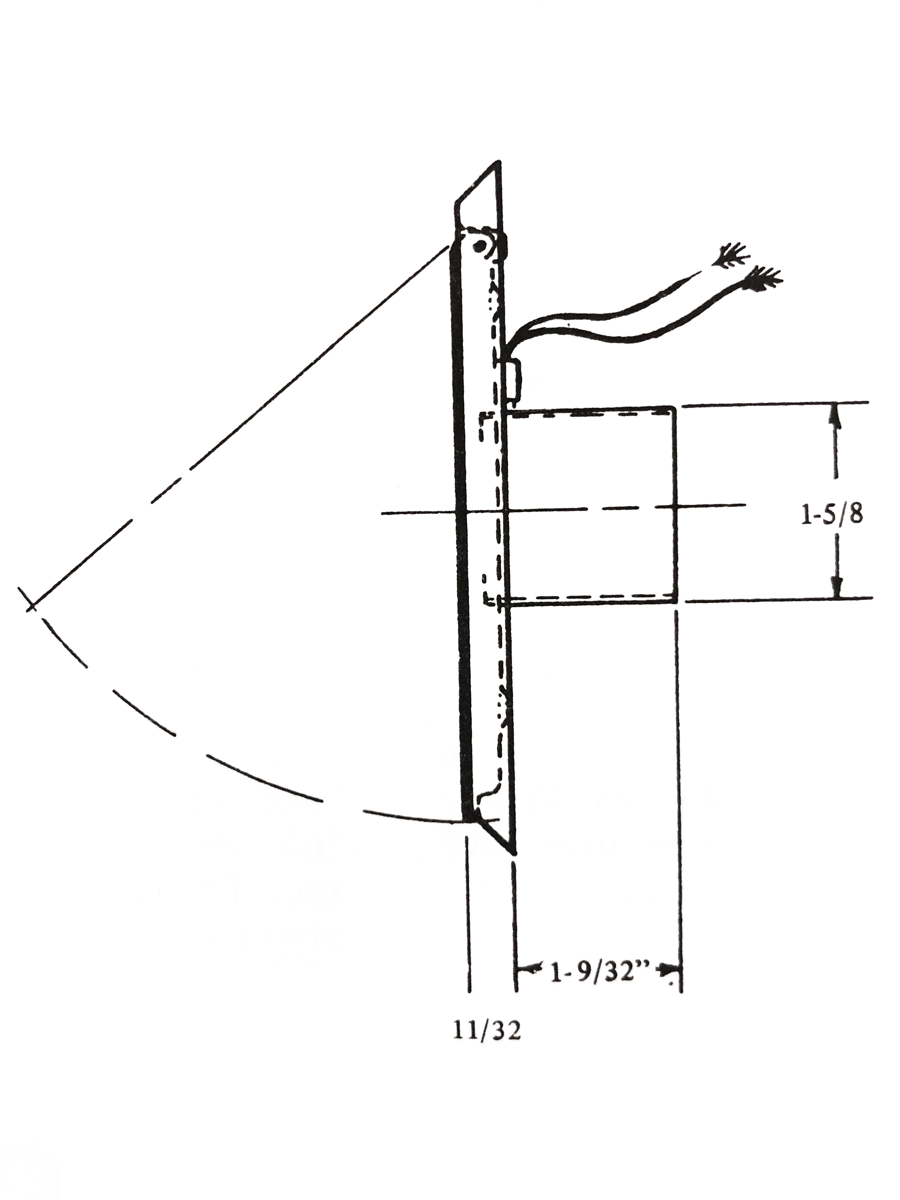 Vacumaid 1.25" Metal Wall Inlet Valve with Pin Jack