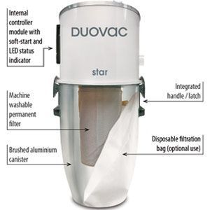 Duovac STAR Central Vacuum System