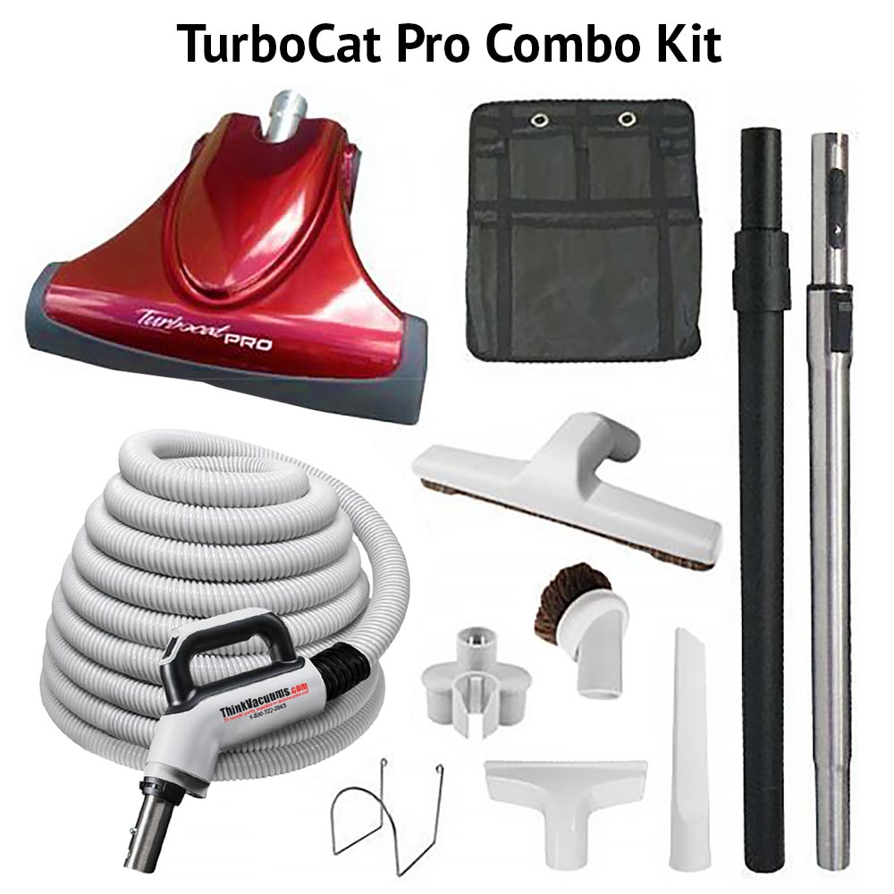 Drainvac Viper Central Vacuum & TurboCat Pro Combo Kit