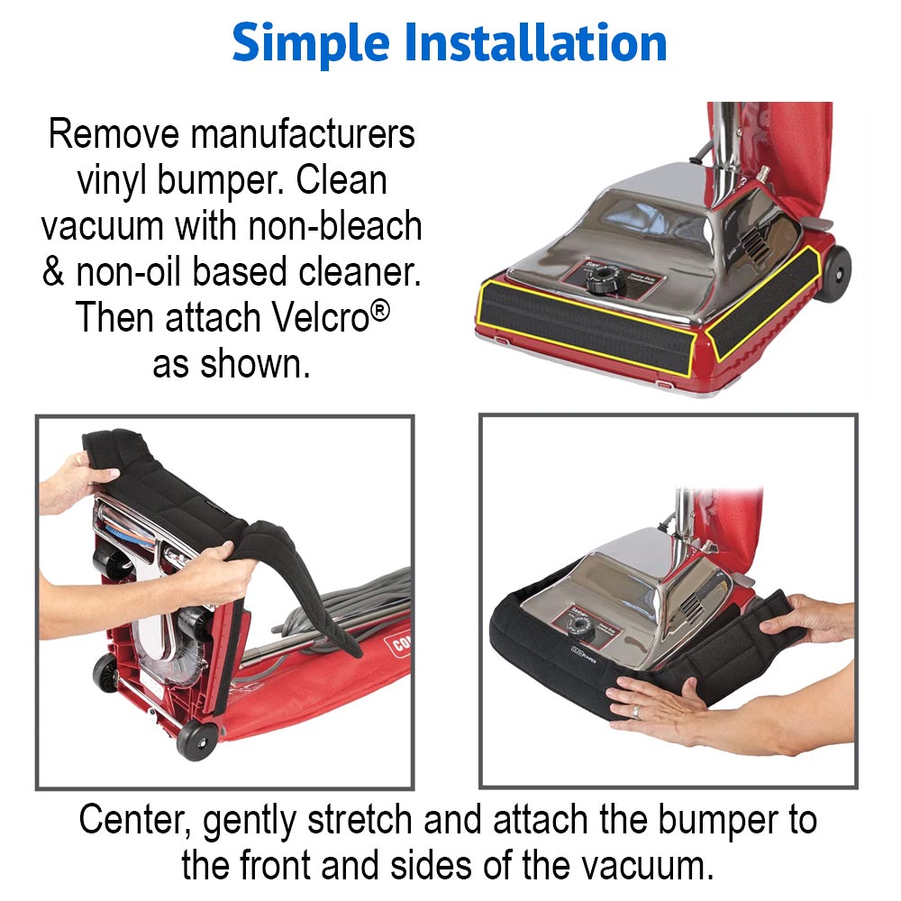 VacuBumper Standard Upright Vacuum Bumper UB-04STD
