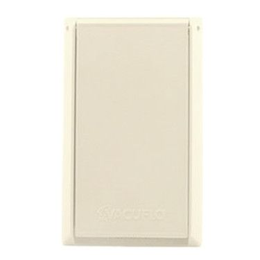 Vacuflo 4940 - Low Voltage Wall Inlet (Ivory)